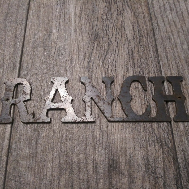 Metal Letters - Etsy