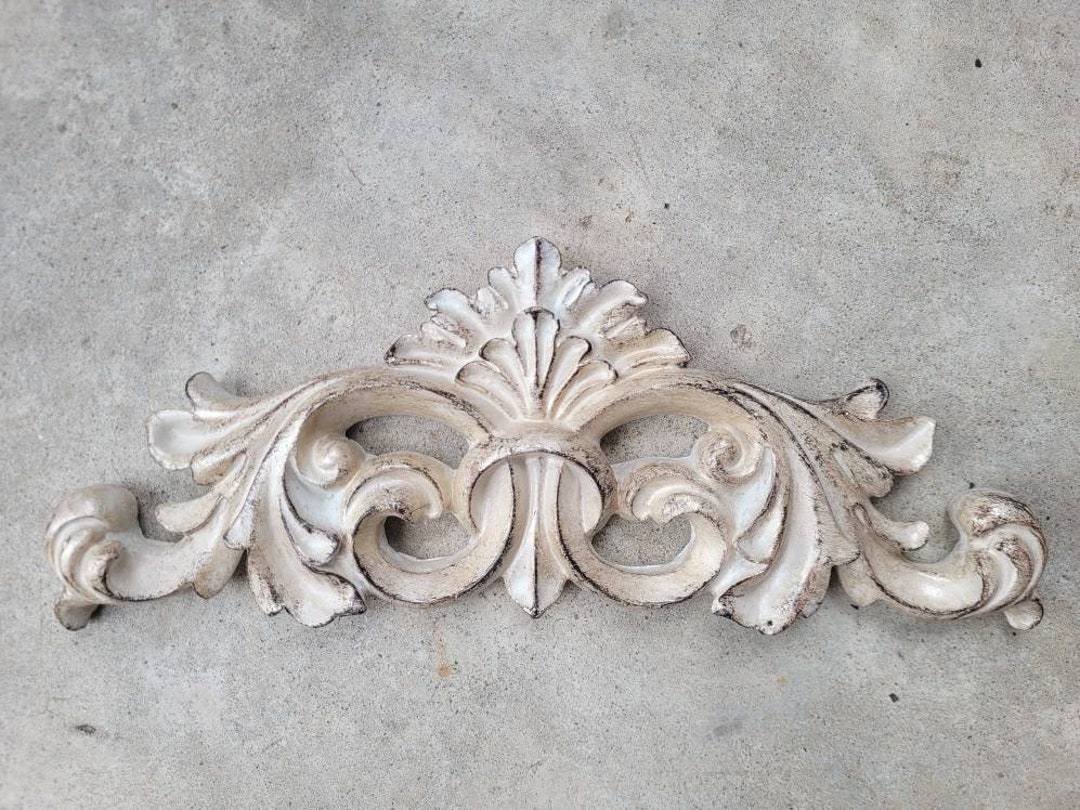 Fleur De Lis Topper Pediment Art. French New Orleans Decor, Scroll Over ...