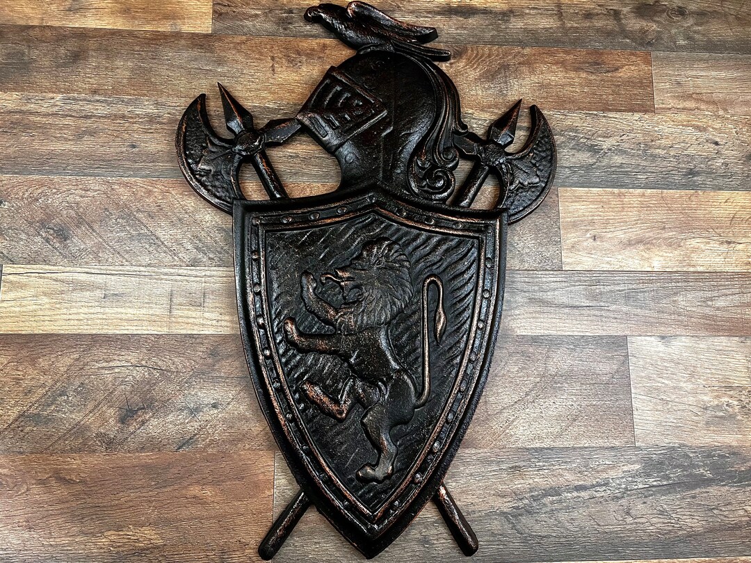 Lion Shield Knight Shield Eagle Shield Medieval Wall Decor | PICK YOUR ...