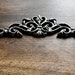 TWO Cast Iron Scroll Toppers PICK Your COLOR Cabinet - Etsy