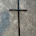 Iron Wall Cross. Handmade and Hand Painted. 18 Inches Tall. Original ...