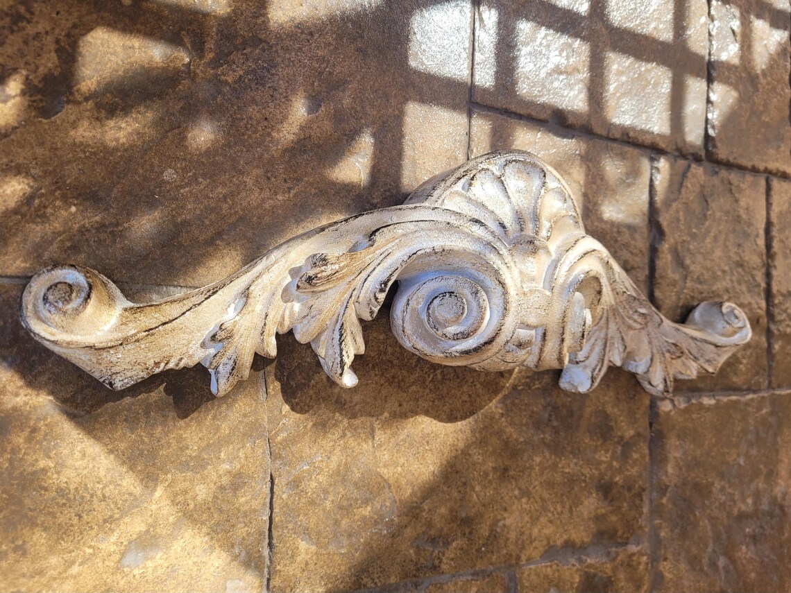 Fleur De Lis Topper Pediment Art. French New Orleans Decor, Scroll Over ...