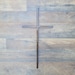 Iron Wall Cross. Handmade and Hand Painted. 18 Inches Tall. Original ...