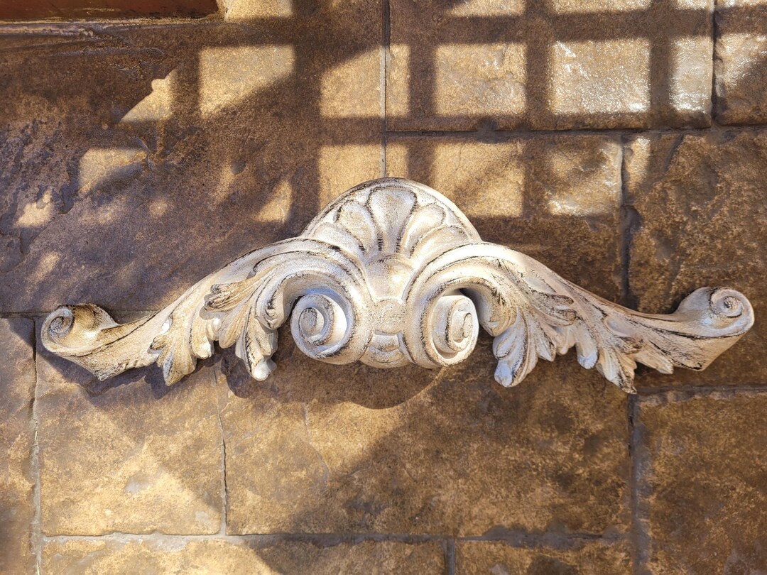Fleur De Lis Topper Pediment Art. French New Orleans Decor, Scroll Over ...