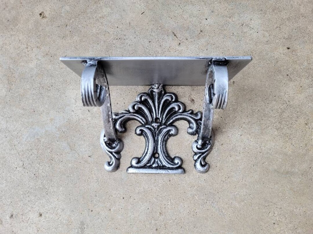 Scroll Shelf, Cell Phone Shelf, PICK YOUR COLOR, Cell Shelf, Bathroom ...