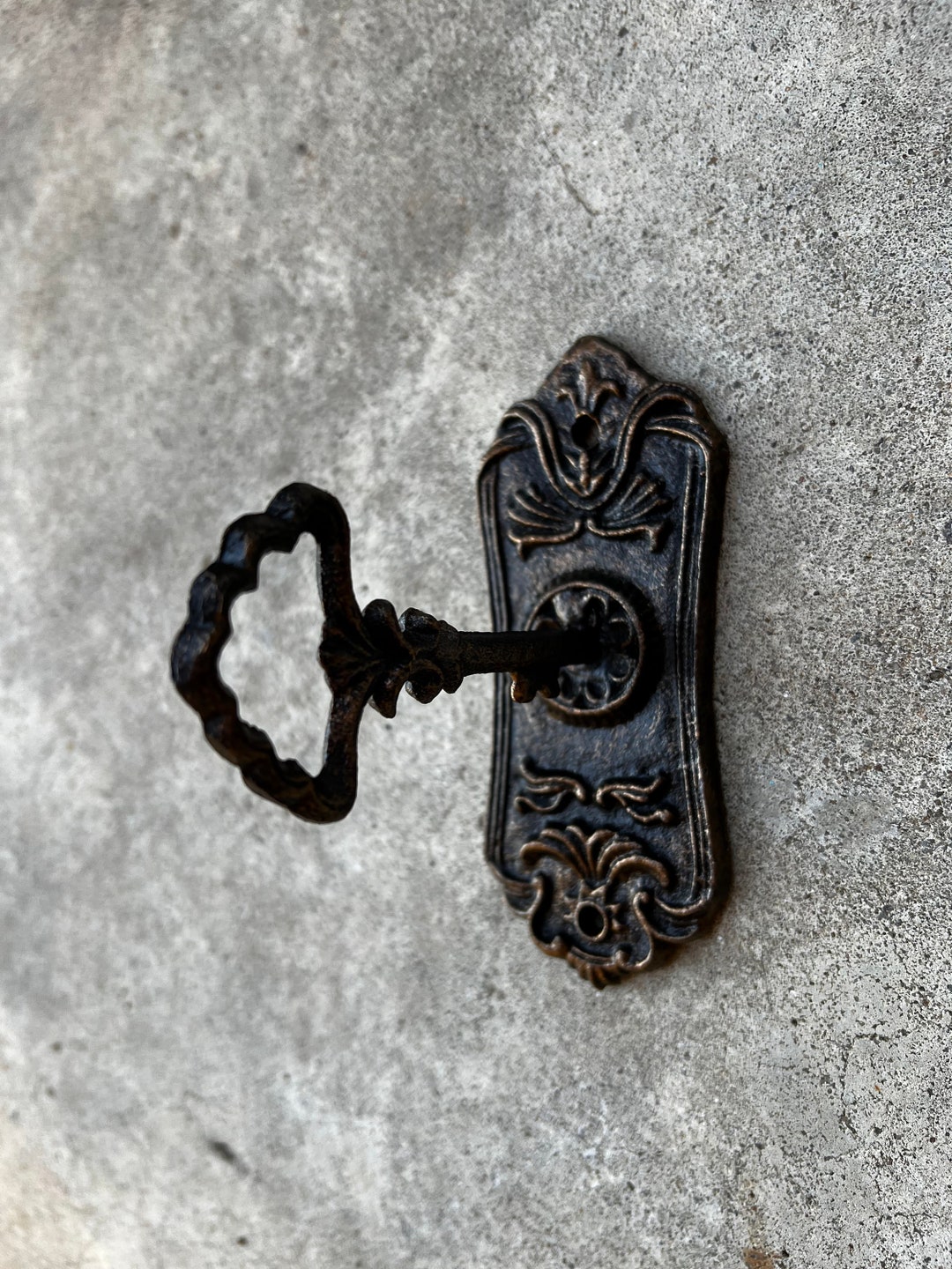 Skeleton Key Wall Hook - PICK YOUR COLOR - Bath Towel Hook, Decorative ...
