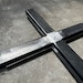 Large Iron Wall Cross. Handmade. 36 Inches Tall. - Etsy