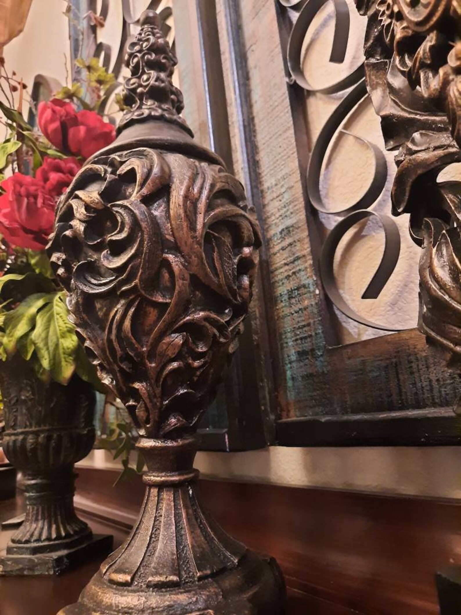 Decorative Urn Box. PICK YOUR COLOR. Handmade and Hand Finsihed. Old ...