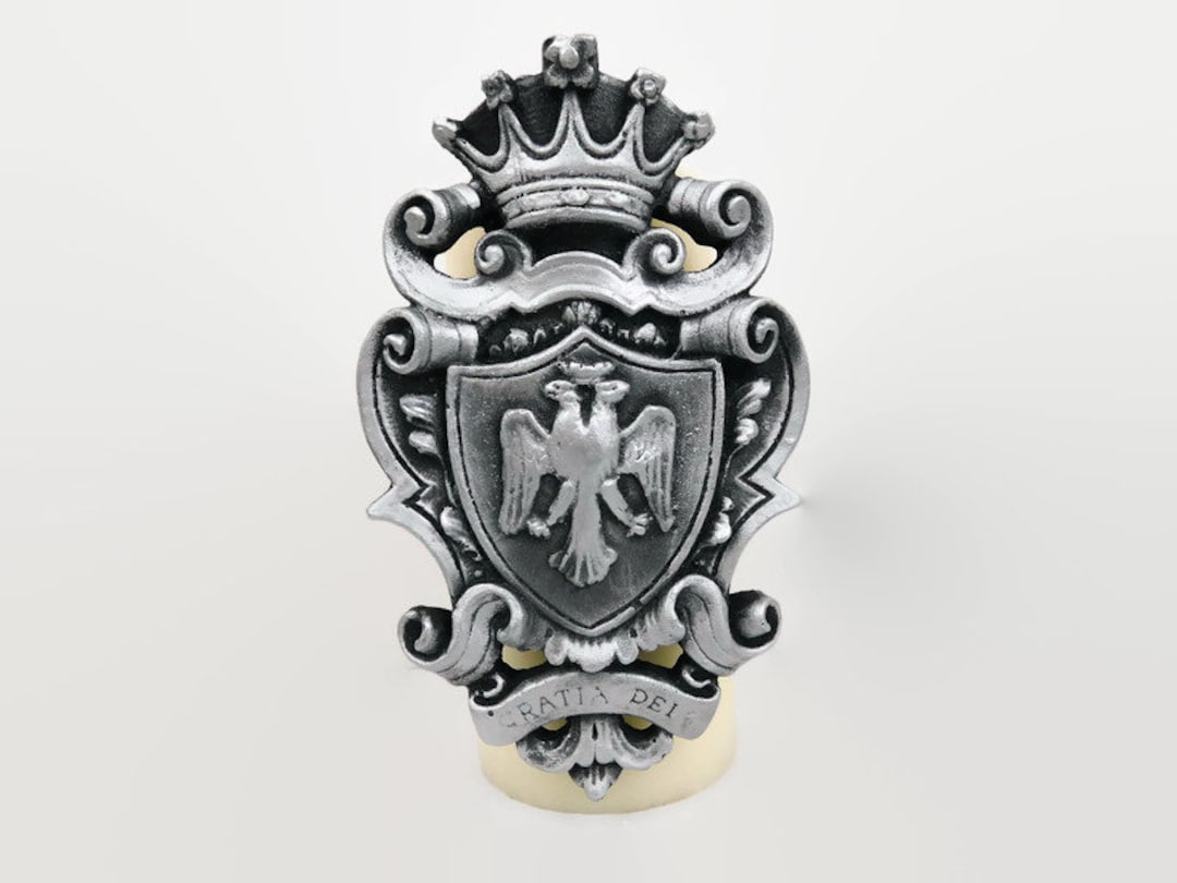 Shield Medieval Candle Pin for Pillar Candle - PICK YOUR COLOR - Old ...