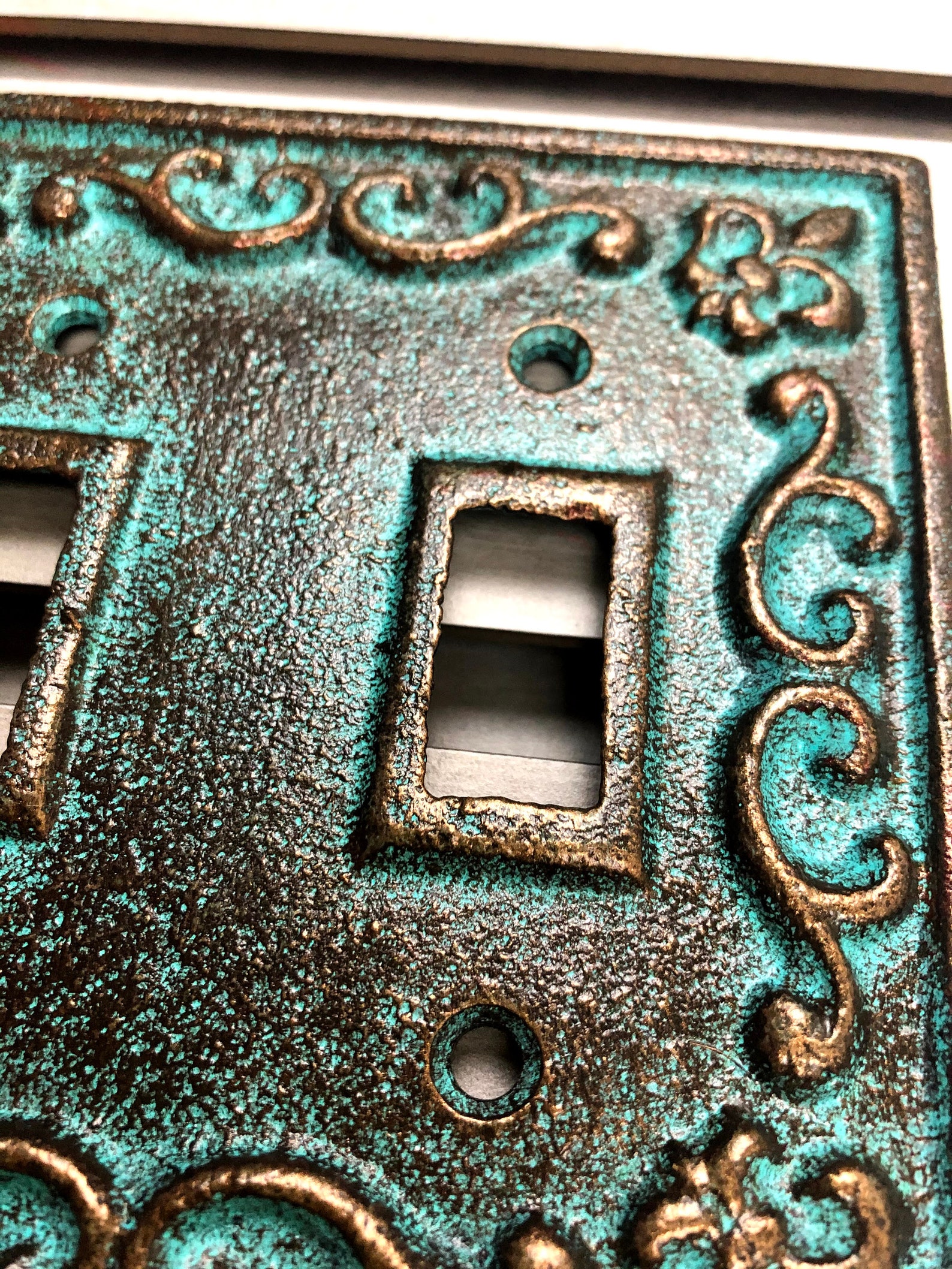 Double Toggle Light Switch Plate Cover PICK YOUR COLOR Two - Etsy