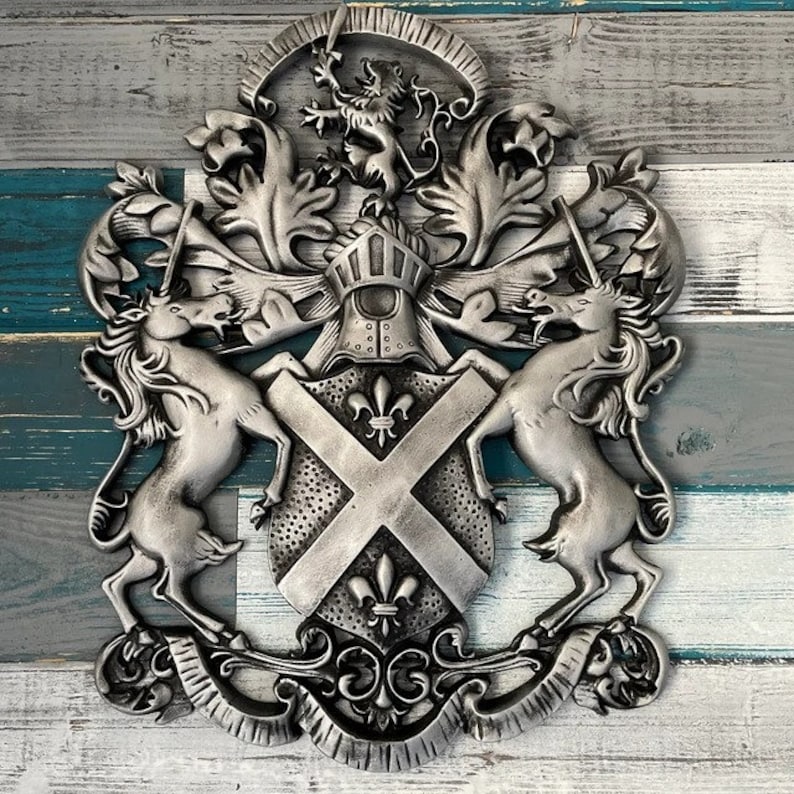 Coat of Arms Wall Plaque Family Crest Design Heraldry PICK - Etsy