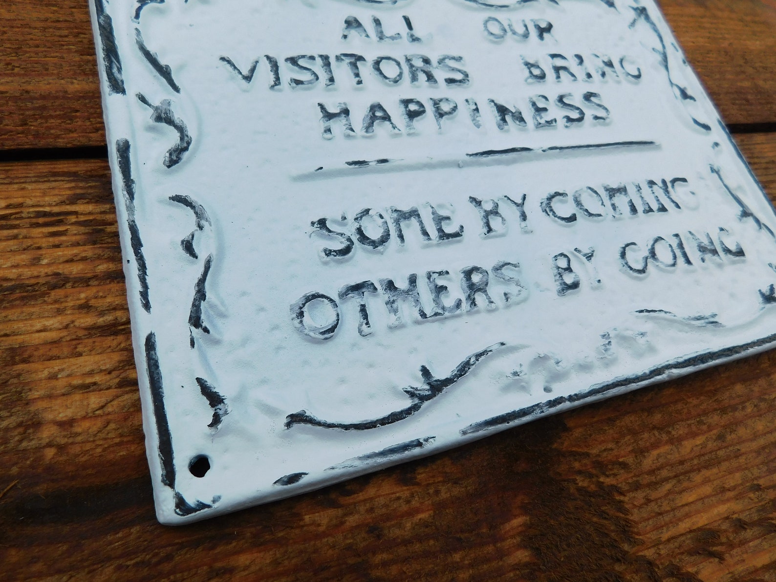 Welcome Sign Funny Welcome Sign for Front Porch Rustic | Etsy