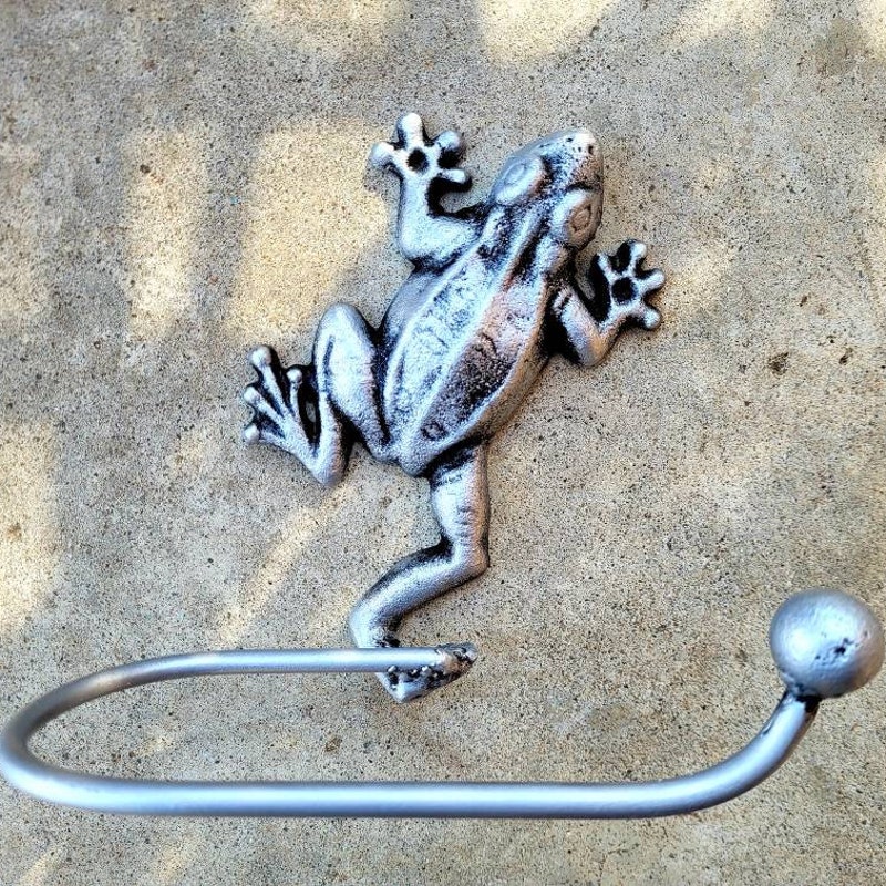 Toad Toilet Paper Holder - Etsy
