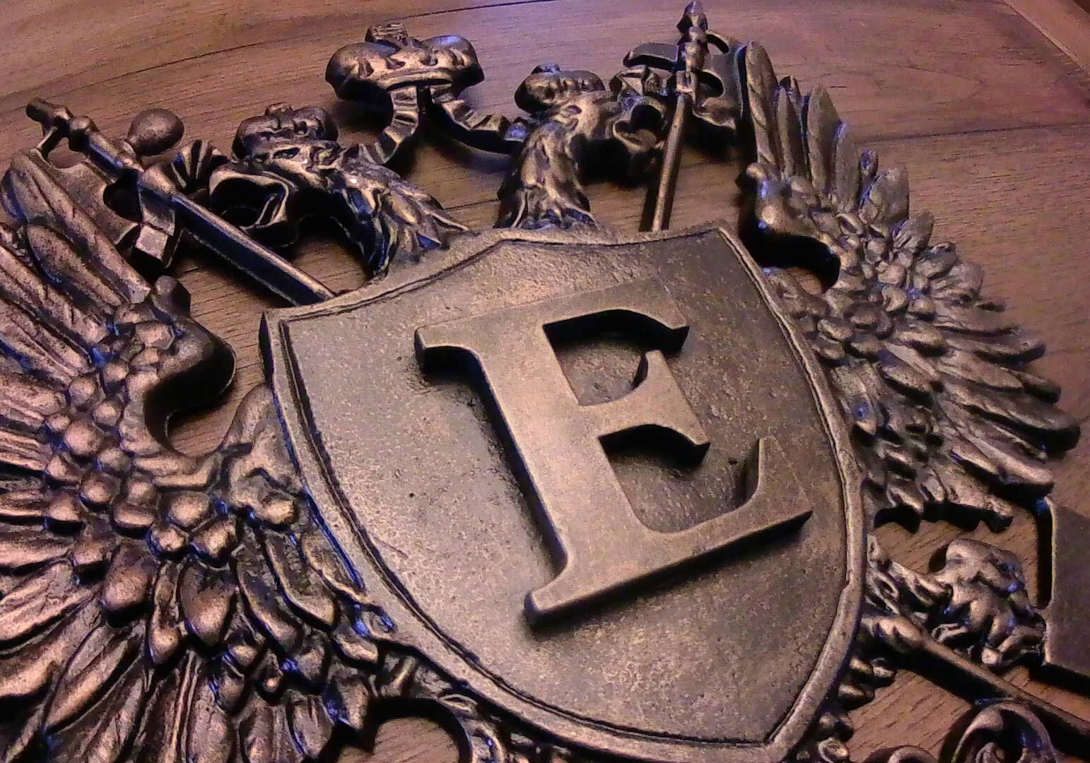 Personalized Shield With Initial. PICK Your COLOR, Initial. Coat of ...