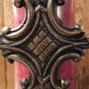 Medallion Candle Pin | PICK YOUR COLOR | Candle Jewelry | Candles ...