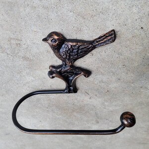 Bird Toilet Paper Holder, TP Holder, Toilet Tissue Holder, Nature, Wall ...
