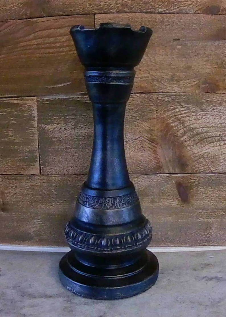 Decorative Large Plaster Chess Set PICK YOUR COLOR Chess | Etsy