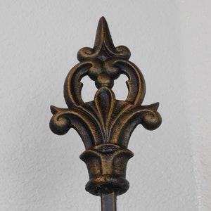 Heavy Fancy Iron Scroll Easel | PICK YOUR COLOR | Fleur De Lis | Crown ...