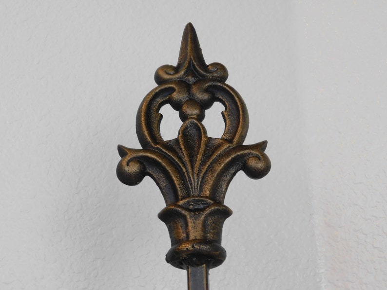 Heavy Fancy Iron Scroll Easel | PICK YOUR COLOR | Fleur De Lis | Crown ...