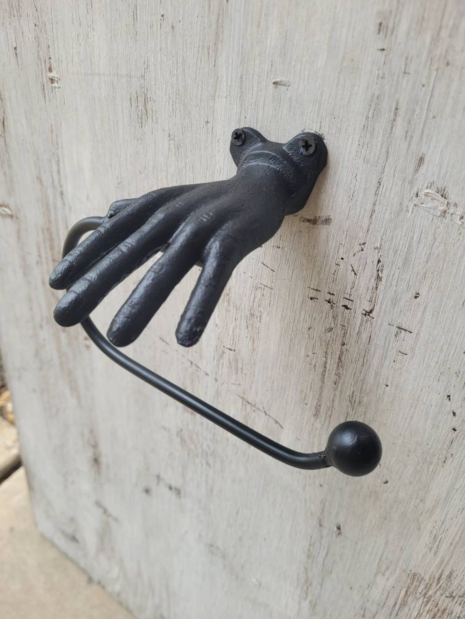 Hand Toilet Paper Holder, TP Holder, Toilet Tissue Holder, Towel Wall ...
