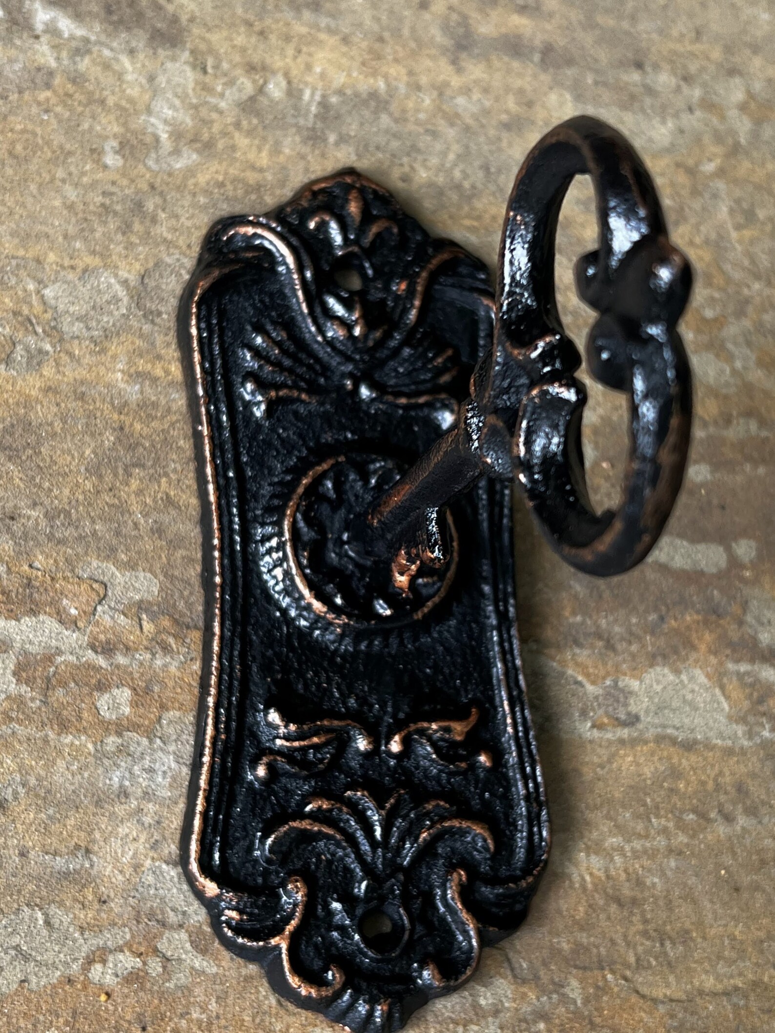 Skeleton Key Wall Hook - PICK YOUR COLOR - Bath Towel Hook, Decorative ...