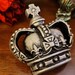 Royal Crown Candle Pin With Cross Top. PICK YOUR COLOR. Crowns for ...