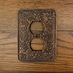 Ornate Outlet Switch Cover, PICK YOUR COLOR, Plug Cover for Home ...