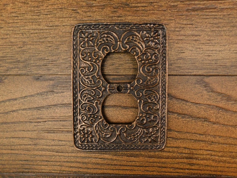 Ornate Outlet Switch Cover, PICK YOUR COLOR, Plug Cover for Home ...