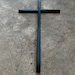 Iron Wall Cross. Handmade and Hand Painted. 18 Inches Tall. - Etsy