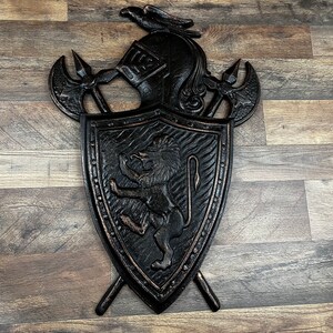 Lion Shield Knight Shield Eagle Shield Medieval Wall Decor | PICK YOUR ...