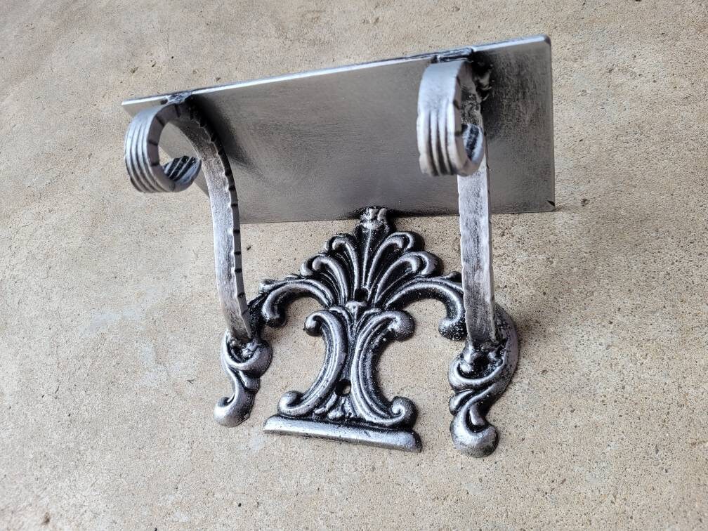 Scroll Shelf, Cell Phone Shelf, PICK YOUR COLOR, Cell Shelf, Bathroom ...