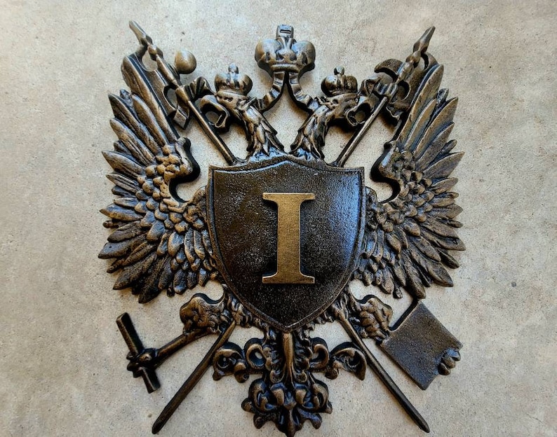 Personalized Shield With Initial. PICK Your COLOR Initial. - Etsy