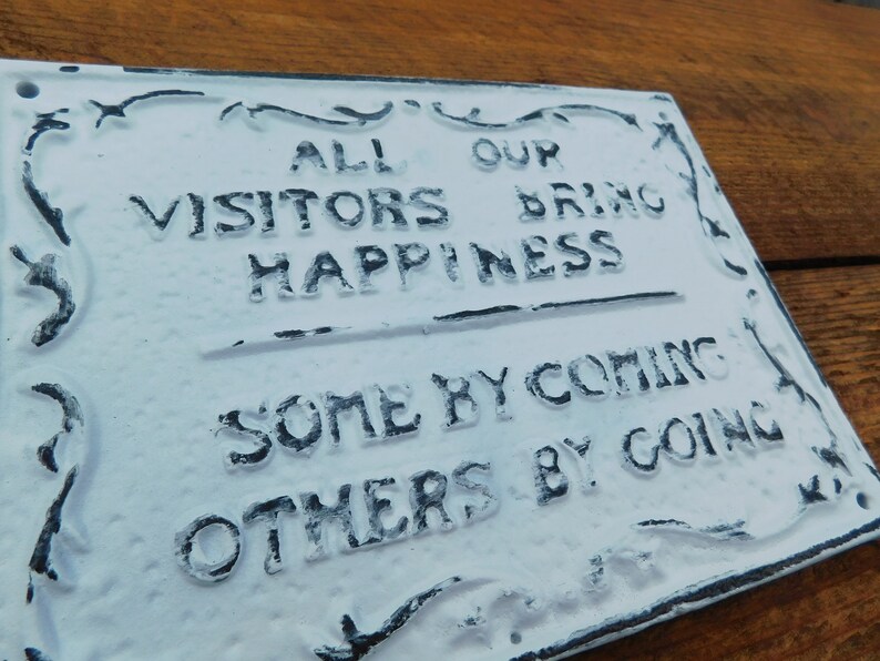 Welcome Sign Funny Welcome Sign for Front Porch Rustic | Etsy