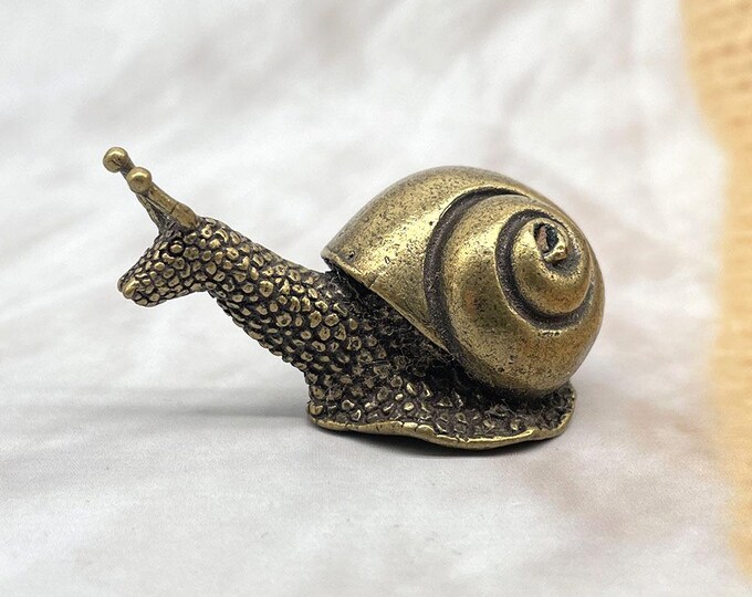 Brass Snail Antique - Etsy