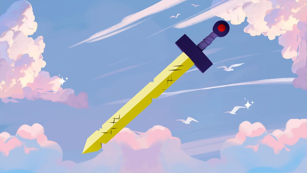 Adventure Time Golden Scarlet Sword STL for Cosplay - Etsy