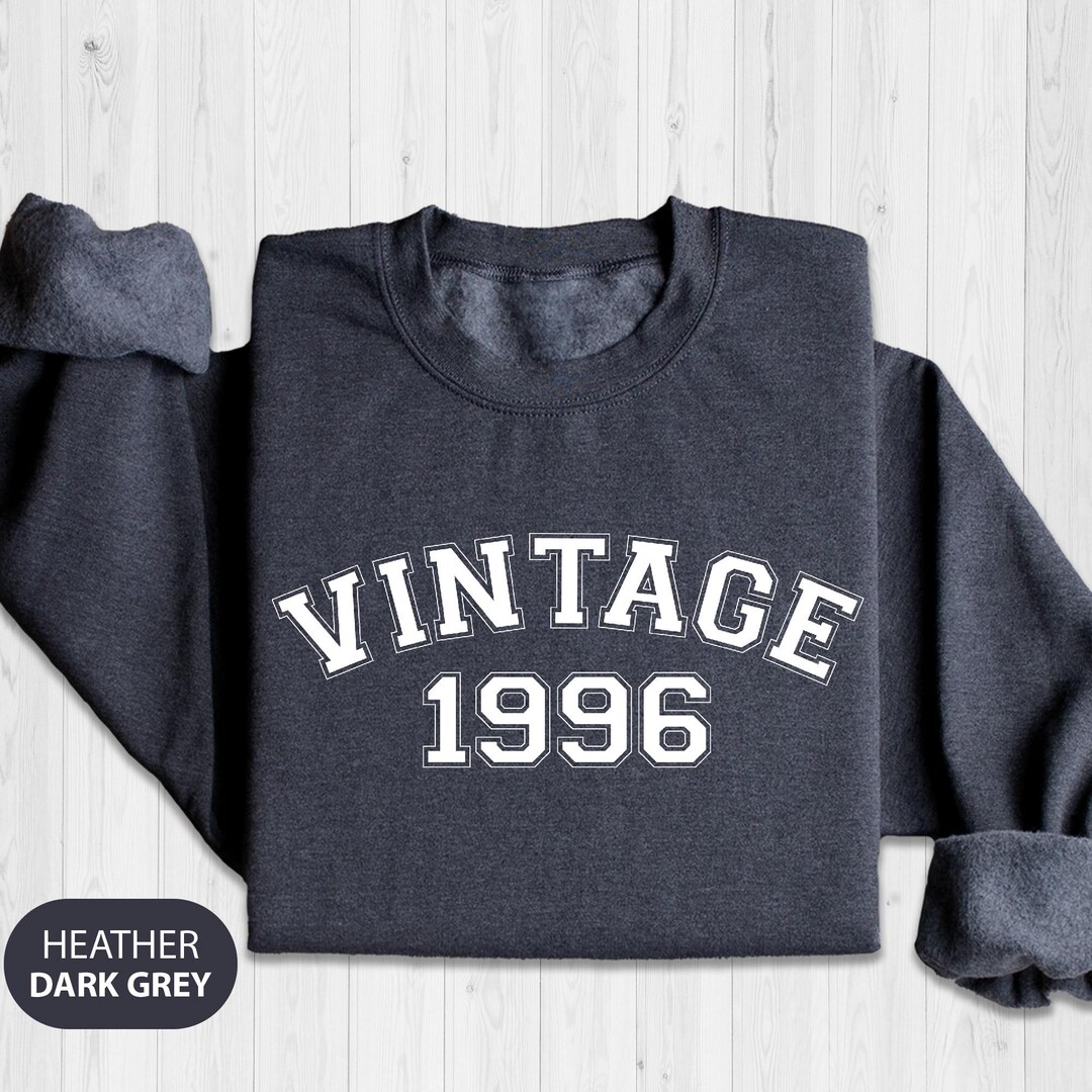 Vintage 1996 Sweatshirt, 30th Birthday Gift for Women, 30th Birthday ...