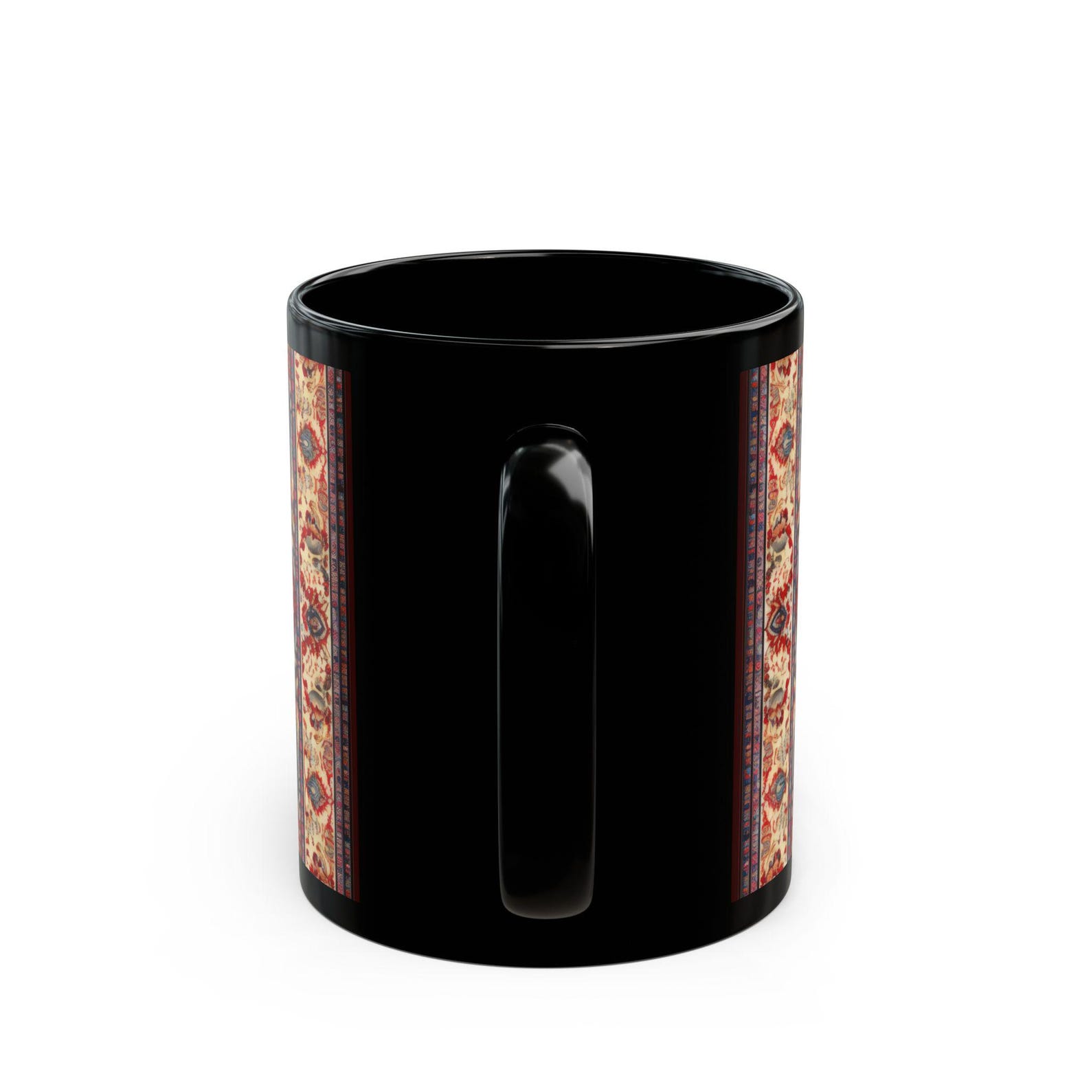 Red Persian Carpet Mug, Bohemian Coffee Cup, Teacher Gift - Etsy