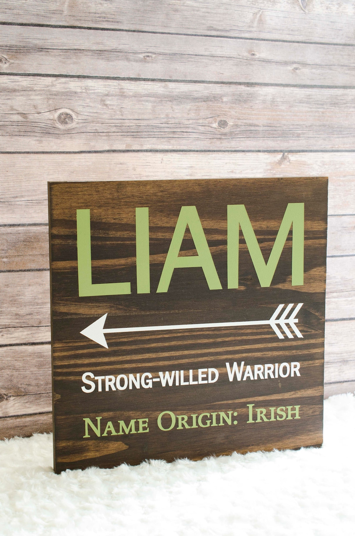 Liam Name Wood Sign Wall Decor/ Wall Display/ Wood Sign/ - Etsy