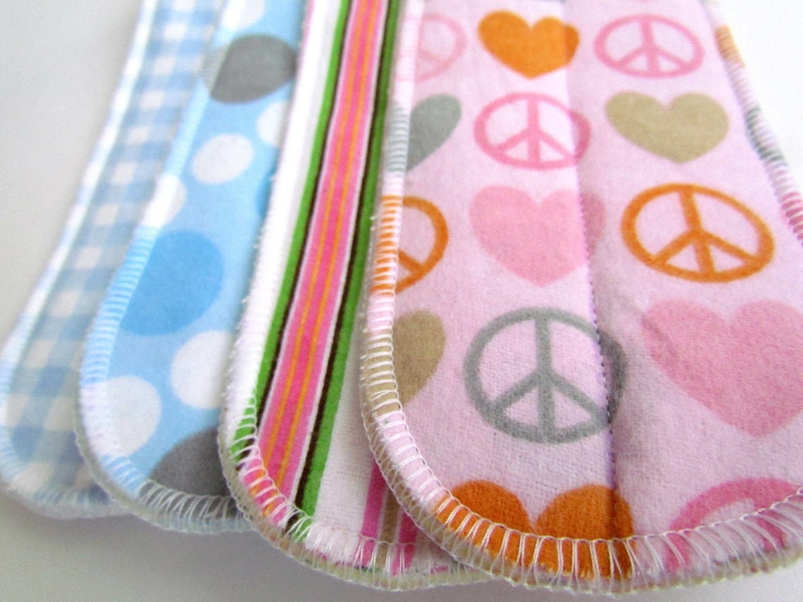 Set of 3 Medium Flow Reusable Cloth Menstrual Pads 8.5 | Etsy