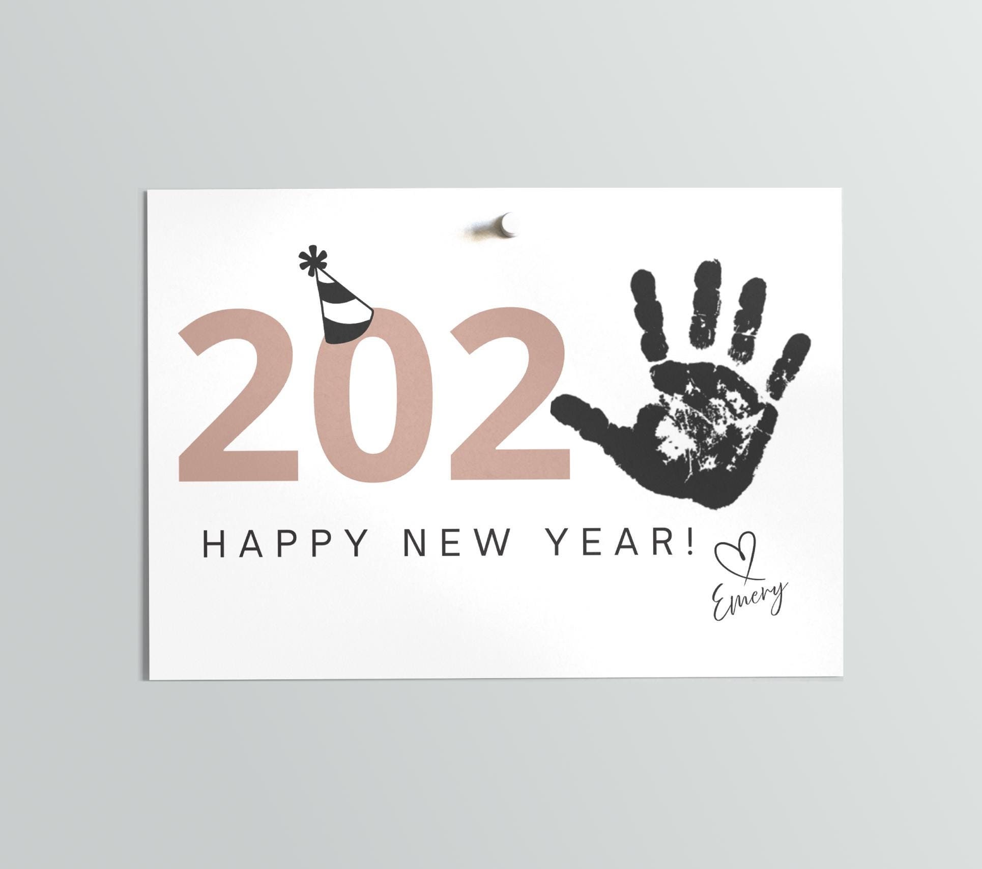 2025 Kids Handprint Craft (digital Download) - Etsy