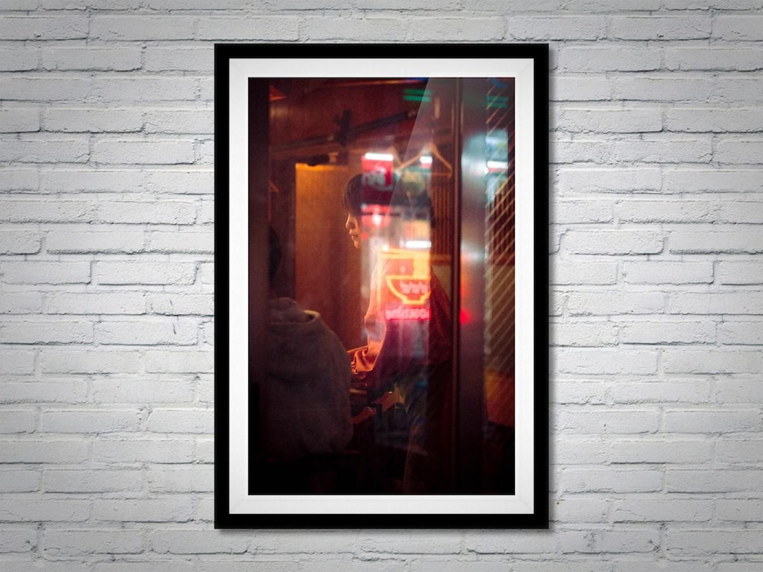 Tokyo Candid Street Photography – Moody Interior Portrait With Neon ...