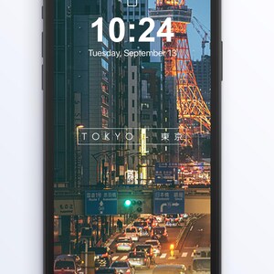 Tokyo Japan Photography iPhone Wallpaper Phone Lockscreen Street Urban ...