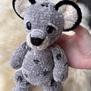 Cleo the Cheetah & Suki the Snow Leopard 2 in 1 Low Sew Crochet Pattern ...