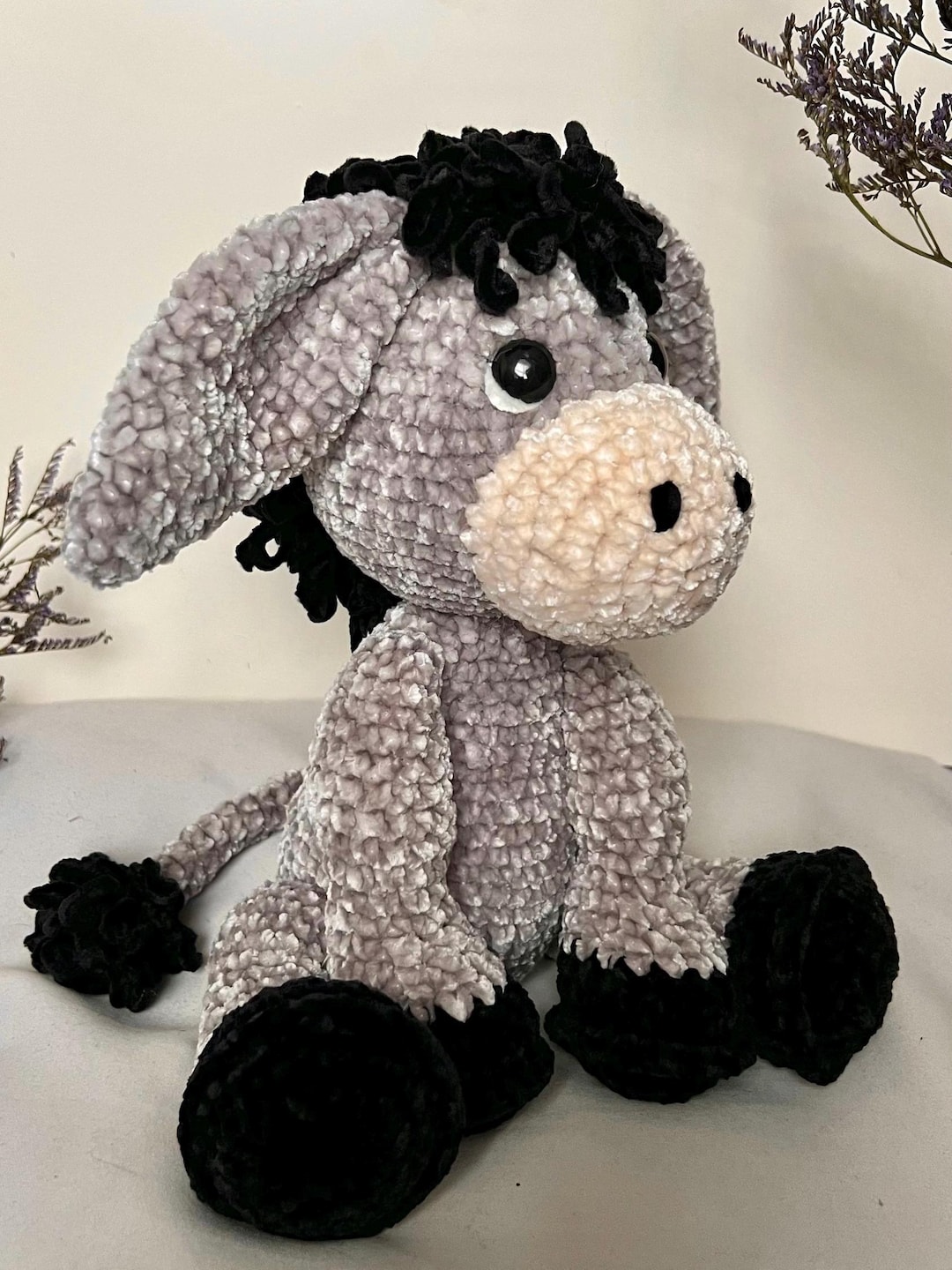 Dusty the Donkey Low Sew Donkey Crochet Pattern, Amigurumi, PDF ...