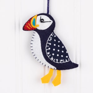 Felt Puffin Ornament PDF Sewing Pattern, Puffin Digital Pattern for ...