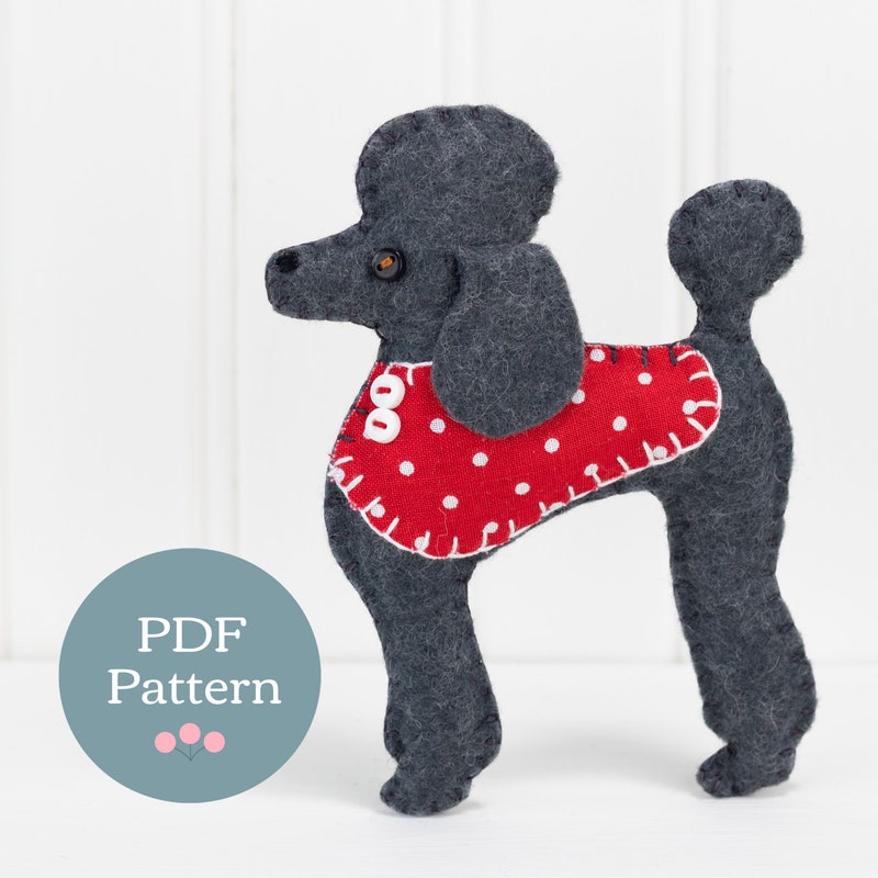 Felt Dog Pattern - Etsy