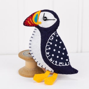 Felt Puffin Ornament PDF Sewing Pattern, Puffin Digital Pattern for ...