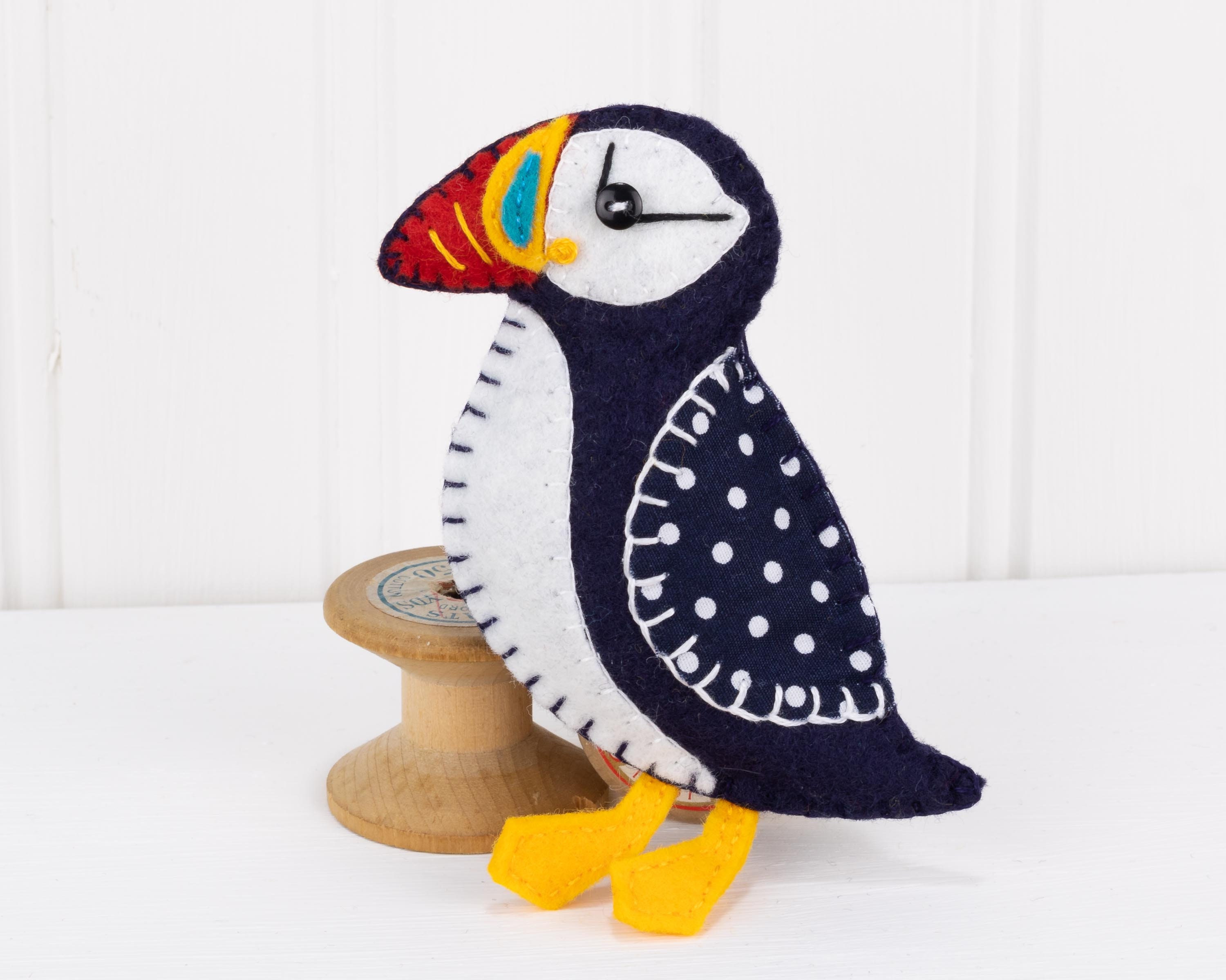 Felt Puffin Ornament PDF Sewing Pattern Puffin Digital - Etsy Australia