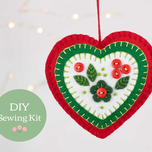 Felt Ornament Kit - Etsy