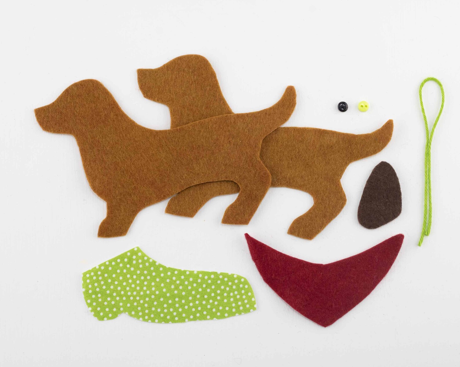 Dachshund Felt Ornament PDF Sewing Pattern - Etsy